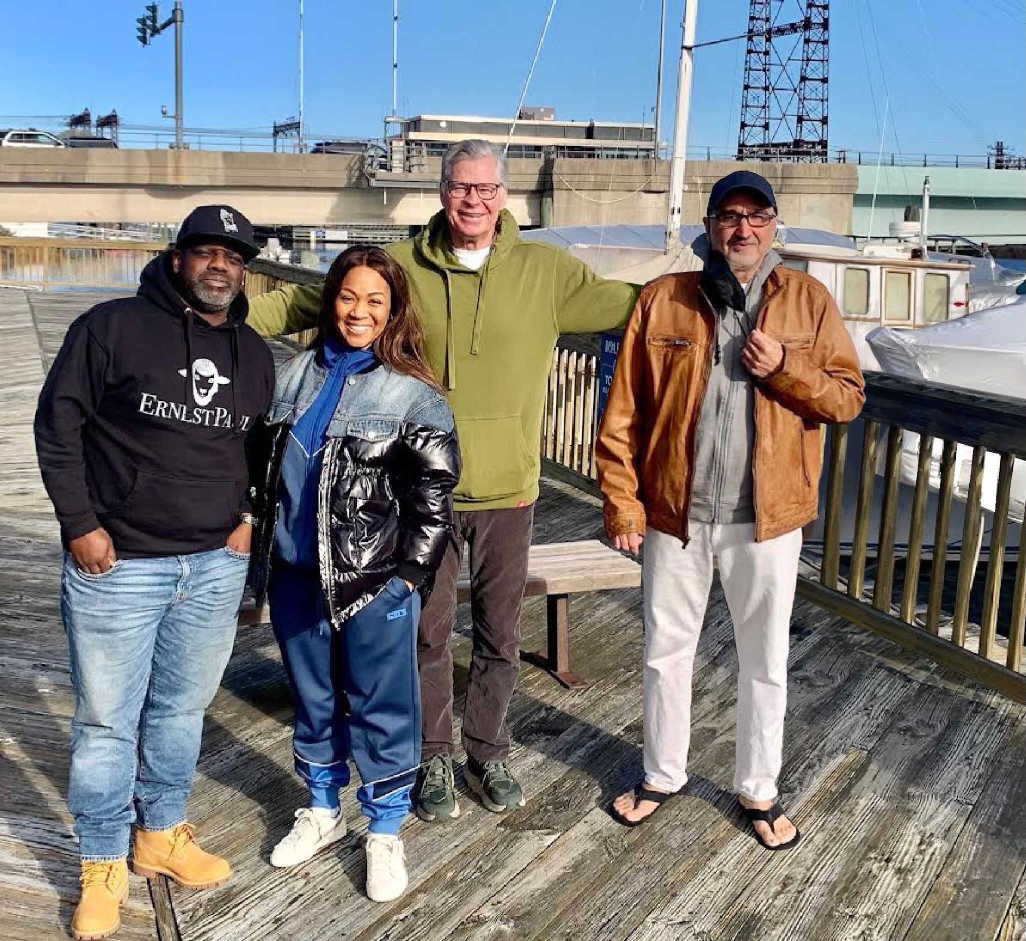 Erica and Warryn Campbell visit SRG Headquarters. Dan Patrick also in ...